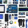 GJX Starter Kit with Tutorial for Arduino UNO R3 Programming Beginner Learning Kit with Servo ...