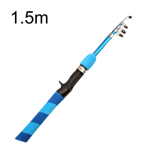 MYG 1.3M-1.8M throwing rod portable handle sea rod telescopic fishing ...