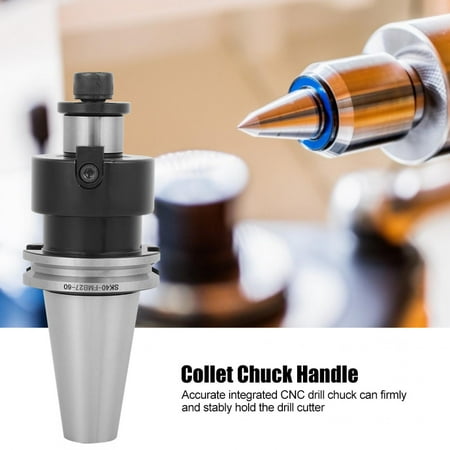 FLAMEEN SK40-FMB27-60 High-Speed Steel Tool Holder Kits Precise Collet Chuck Handle Germany ...