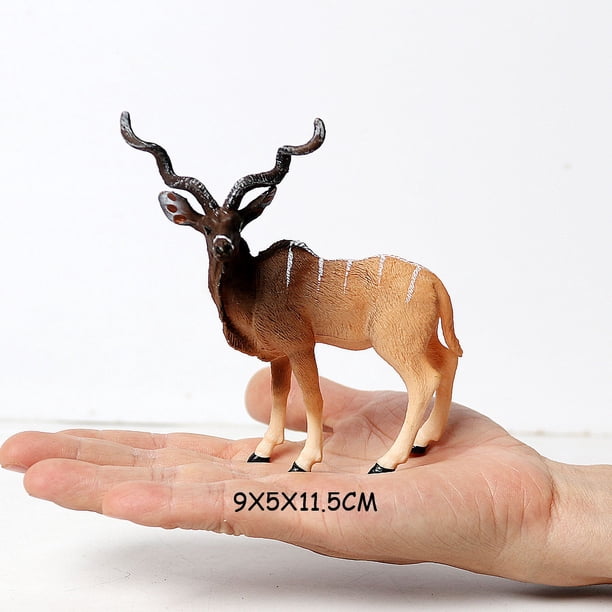 Realistic Wild Animal Kudu,Antelope Waterbuck,Merino sheep,Goat,Elk ...