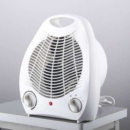 Vertical fan heater Thermostat Summer mode Oscillation Winter heating ...