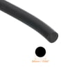 Nitrile Rubber Round Seal Strip, 6mm(15/64") Diameter 5 Meters (16.4Ft ...