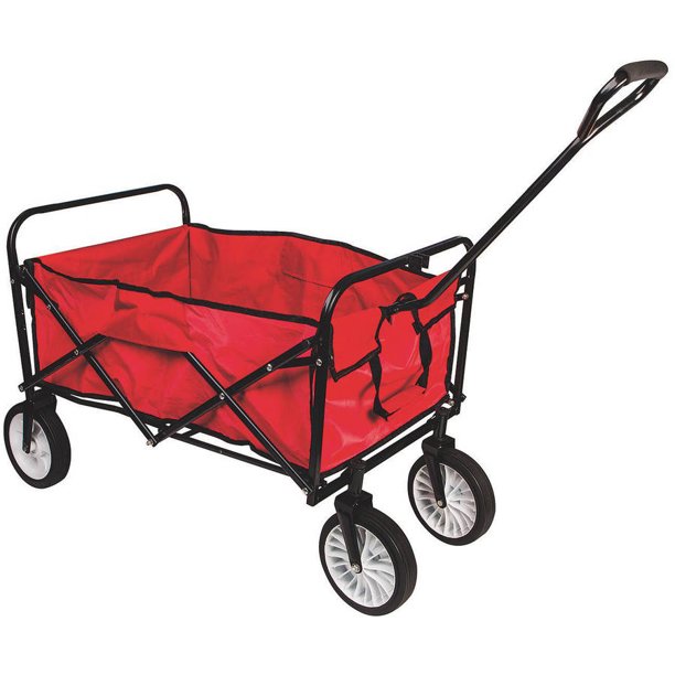 Long Folding Utility Cart - Walmart.com