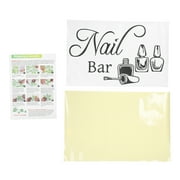 Nail Salon Window Decals