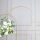 Efavormart 7ft Gold Metal Frame Wedding Arch, Round Rectangular ...