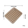 48 Cavity Round Minimuffin Cupcake Baking Tray Steel Nonstick Cake Bakeware Oven Baking Molds