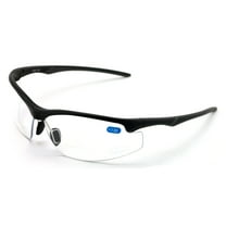 Bifocal Sport Protective Safety Glasses Bi-focal - Clear Lens Reader ...