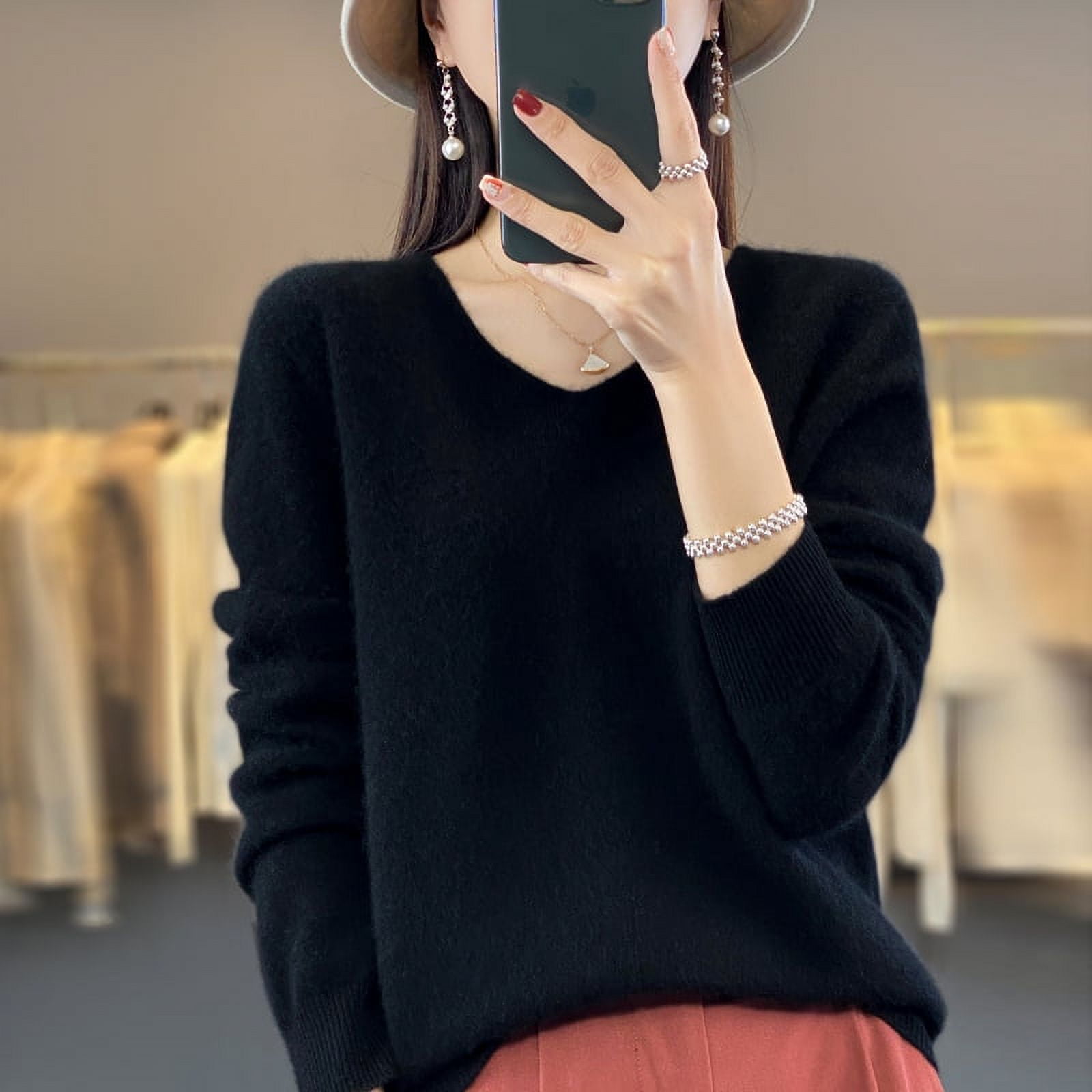 Click here for Yyfashion New 100 Merino Pure Wool Sweater In Wint... prices