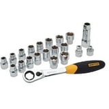 BOSTITCH BTMT72286 21-Piece 3/8-Inch Pass Thru Socket Set - Walmart.com