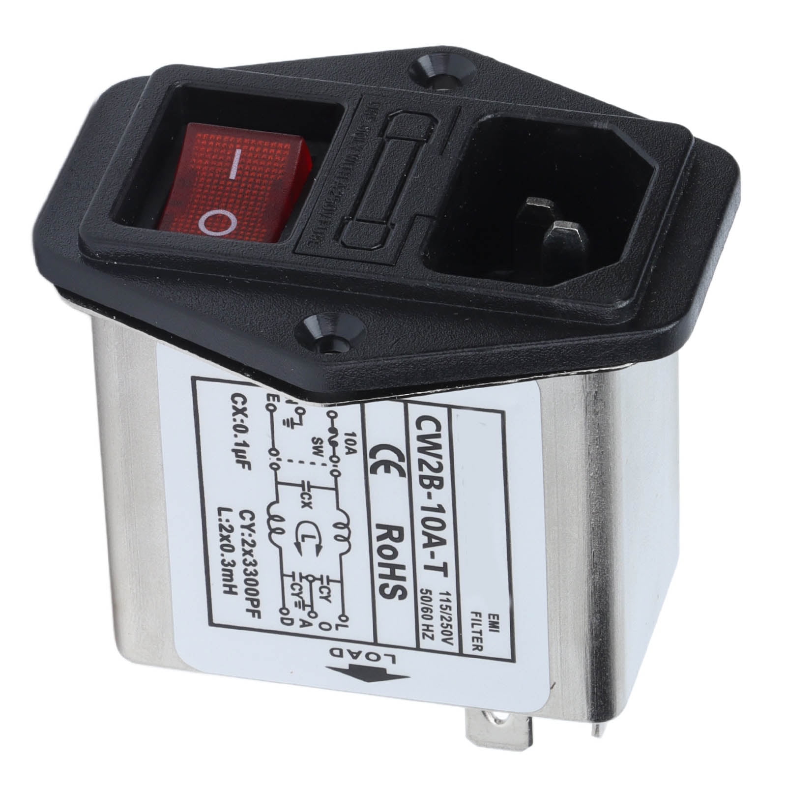 Supresor de ruido, filtro Emi Filtro de ruido compacto pequeño Filtro ...