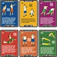 Stack 52 Kettlebell Exercise Cards. Workout Playing Card Game. Video ...