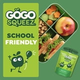 GoGo squeeZ No Sugar Added Apple Peach Gimme 5 Applesauce Variety ...