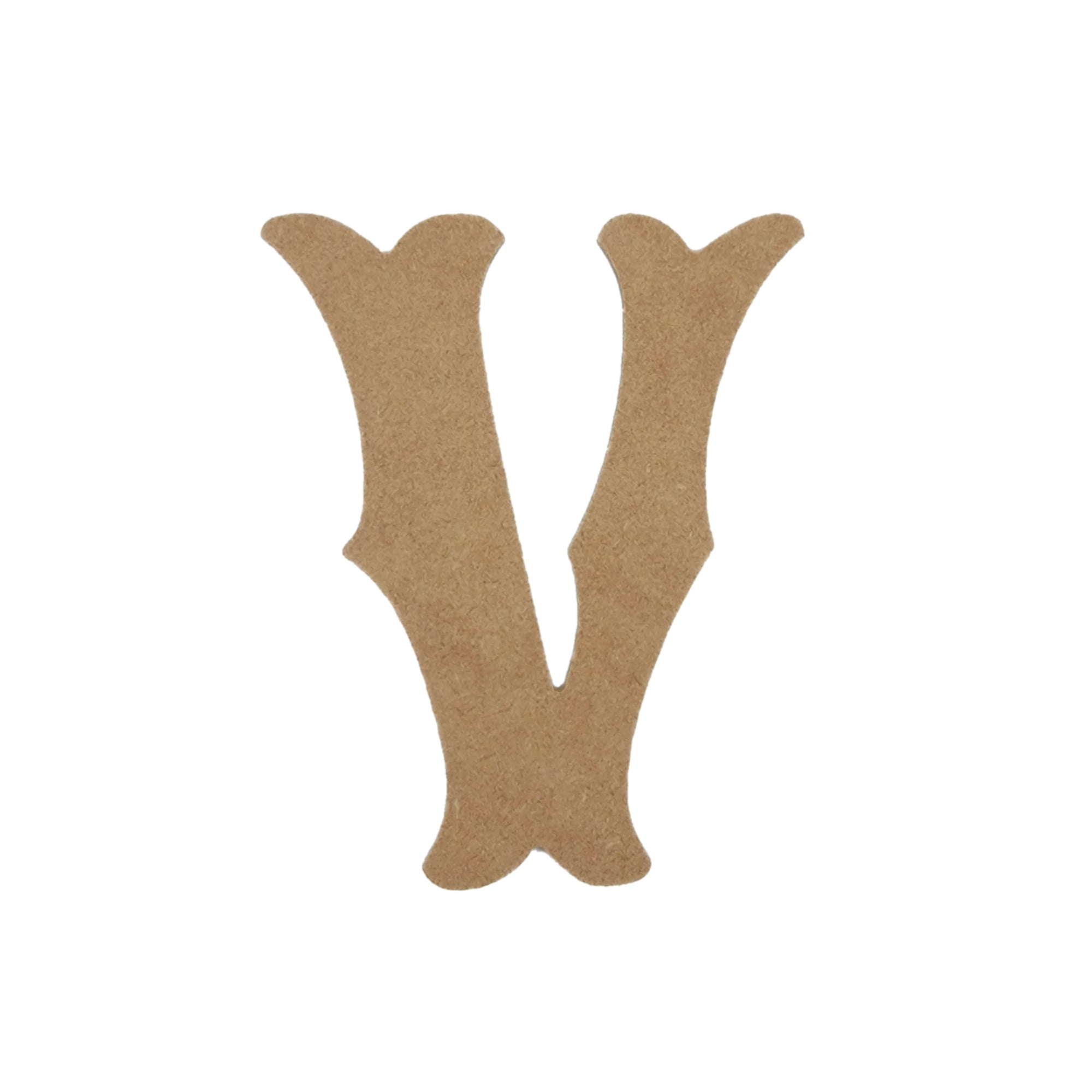 Wooden Letter Unfinished, Circus Font, Craft Cutout - Walmart.com