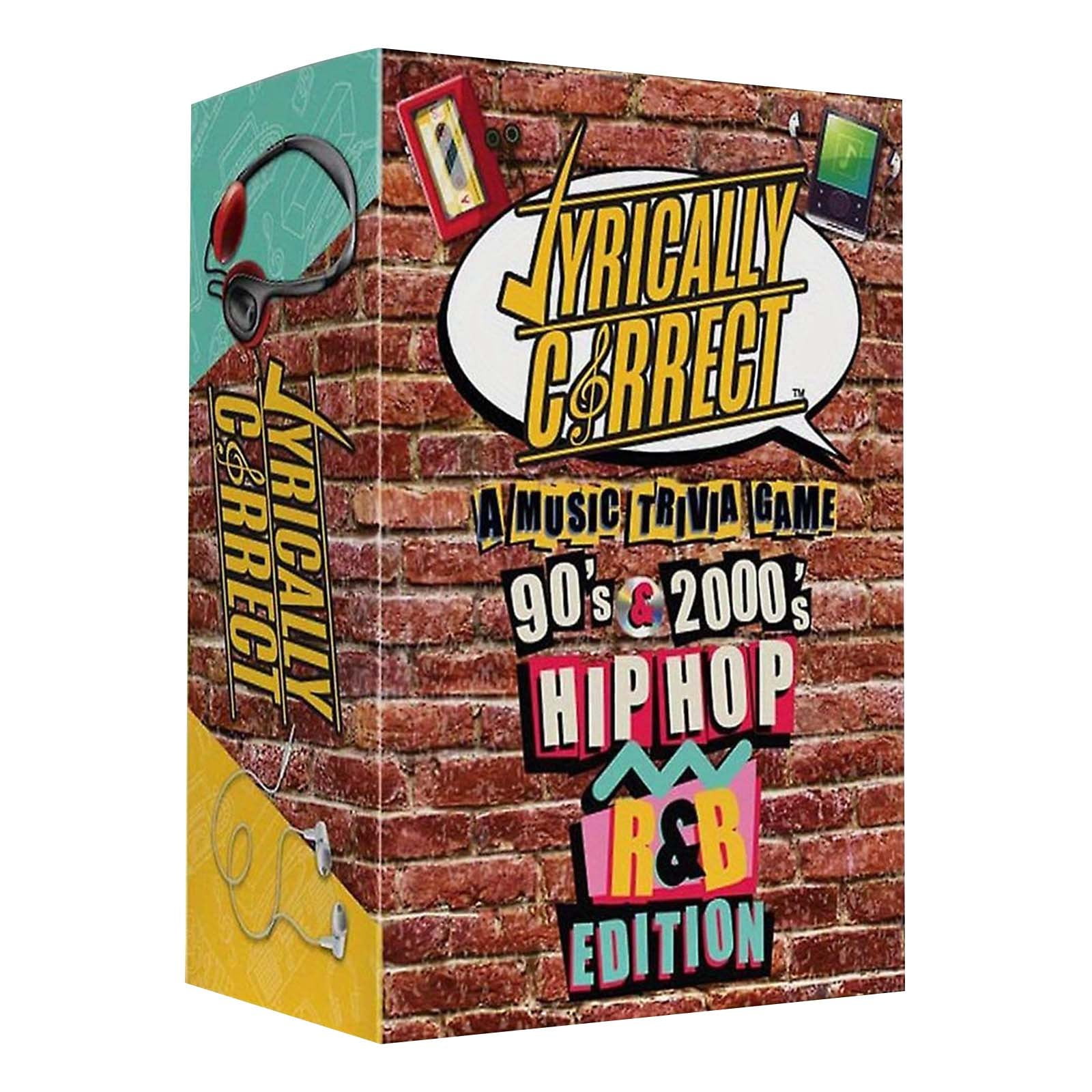 Juego de cartas de trivia musical Reuniones familiares ...