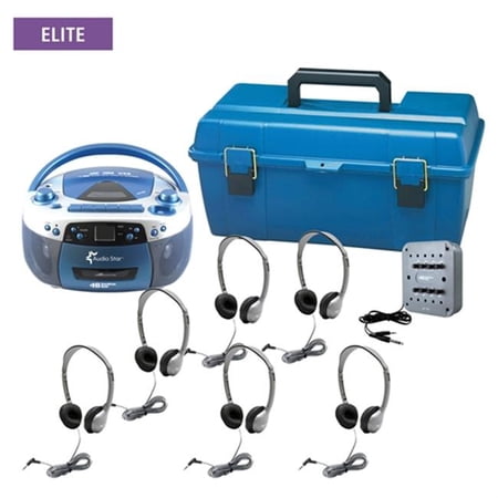Hamilton Electronics LCAS4 AudioStar Elite - 6 Station Listening Center ...