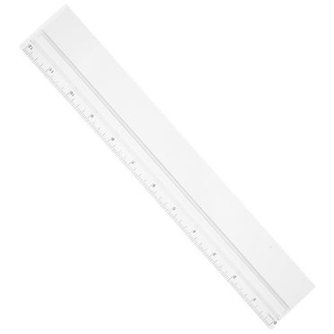 Pen + Gear Flexible Plastic 12" Metric Ruler, Black - Walmart.com