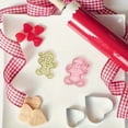 8-piece mini Cookie Biscuit Cutters Pastry Cutters Pattern Stamps set ...