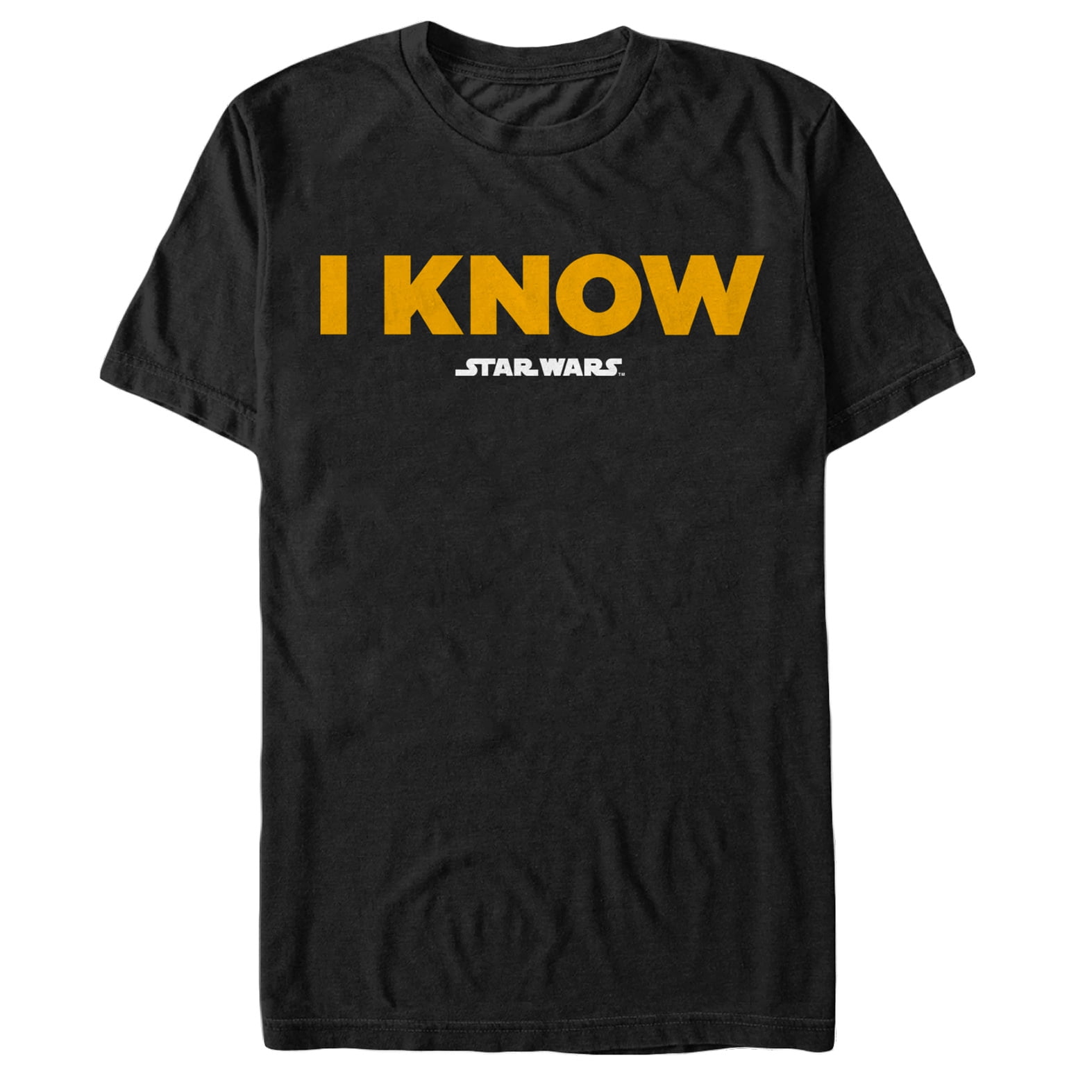 Fifth Sun - Star Wars Men's Han Solo I Know T-Shirt - Walmart.com