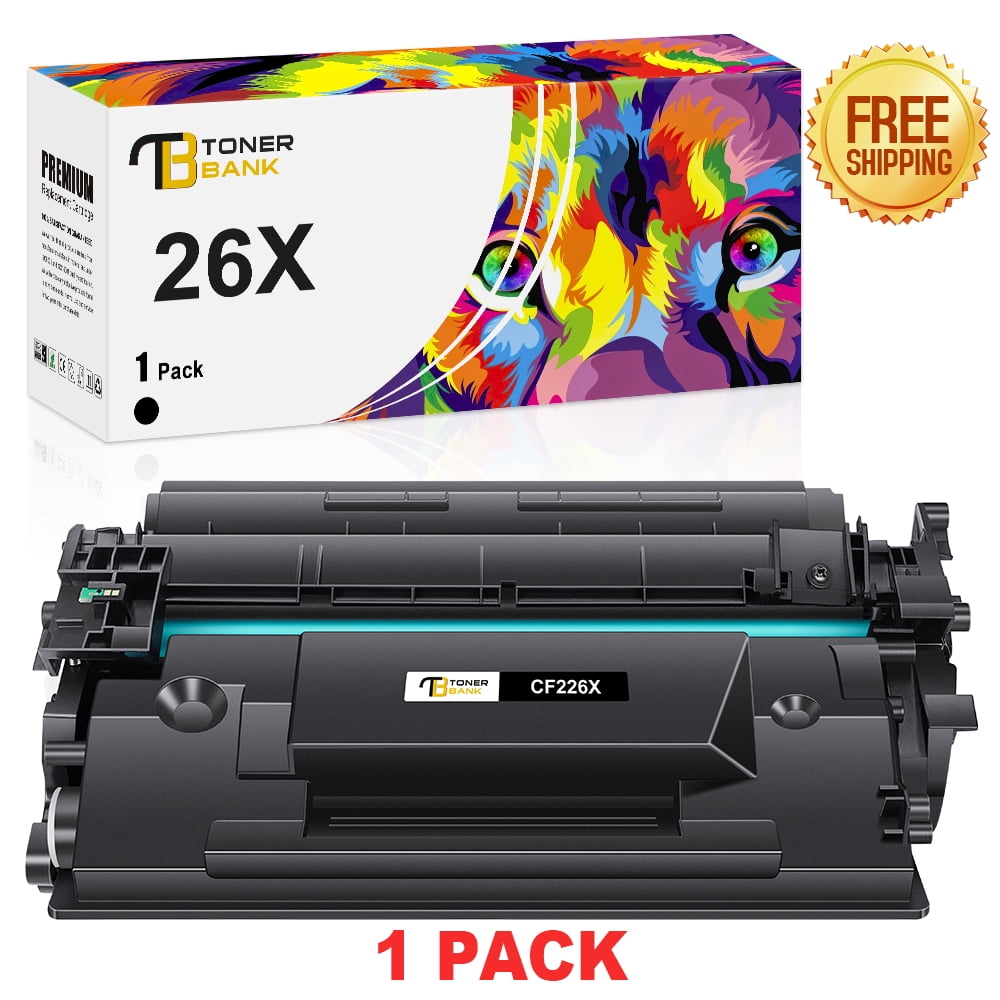 26X Black High-yield Toner Cartridge Compatible for HP 26X CF226X ...