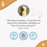 BestLife4Pets Dewormer for All Dog Breeds - Broad Spectrum, Safe ...