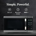 Microwave 1000 Watts, 1.1 Cu. Ft. - Microwave Oven With LED Lighting ...