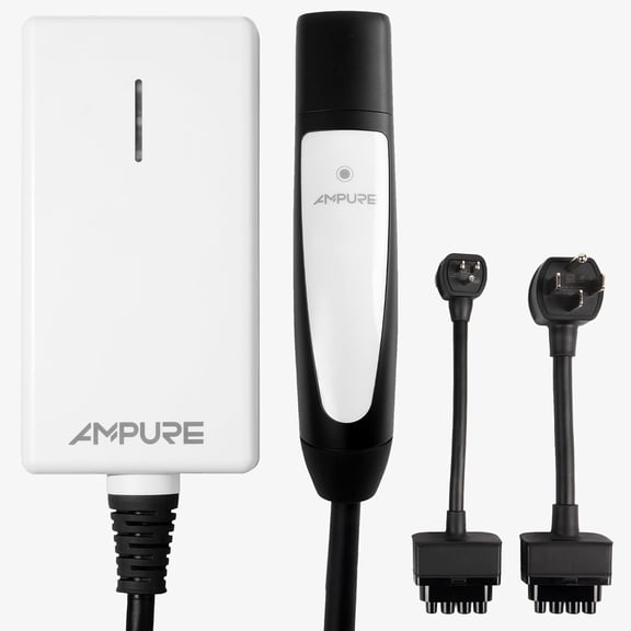 EVDANCE Level 1&2 EV Charger, Electric Vehicle Portable Charger with ...