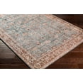Mark&Day Washable Area Rugs, 6x9 Markle Traditional Dark Teal Area Rug ...