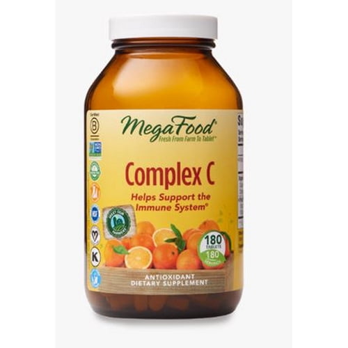 Suplemento MegaFood Complex C 180 comprimidos | Bodega Aurrera en línea