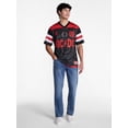 AC/DC Men's and Big Men's Graphic Mesh Soccer Jersey, Sizes XS-5XL ...