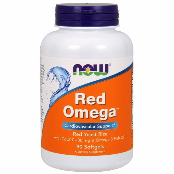 Cápsulas blandas Supplement Now Foods Red Omega 90 con CoQ10 y Fish O ...