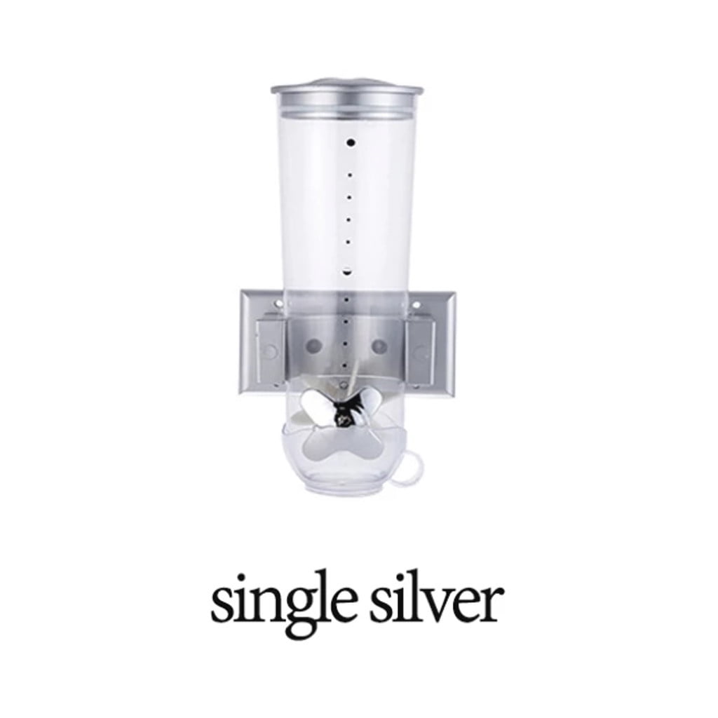 Click here for Dvkptbk Cereal Dispenser Double Dry Food Snack Gra... prices