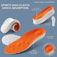 4D Cloud Technology Insoles, Memory Foam Arch Support Shoe Inserts for ...