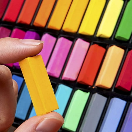 Non Toxic Drawing Pastels Sticks Drawing Chalks Soft Pastel Set of 24 ...