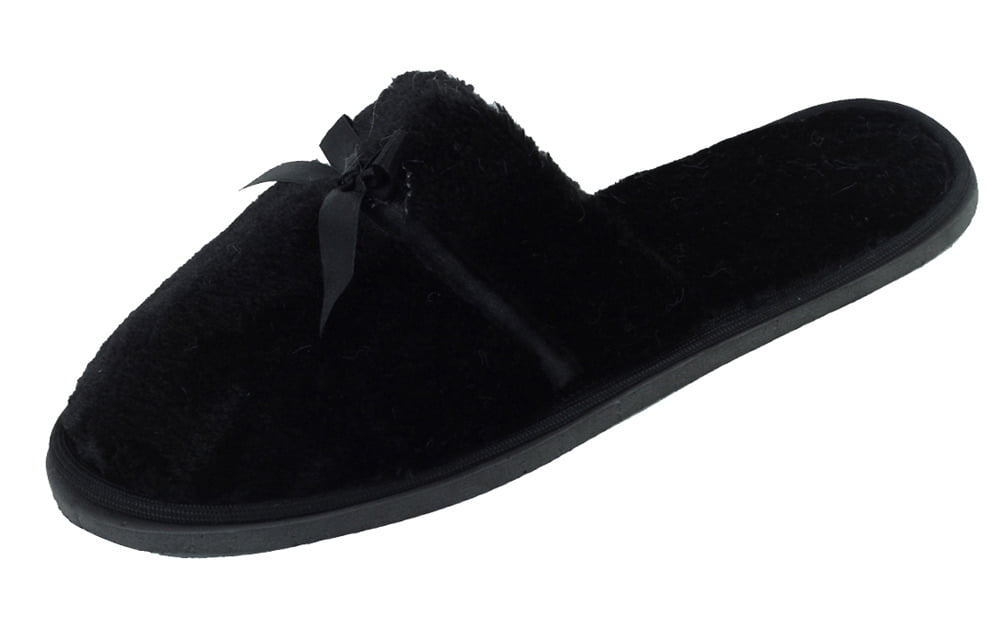 Starbay Women's Comfy Warm Indoor House Slippers with Cute Bow (#1172 ...