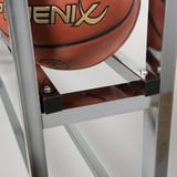 CHAMPRO Monster Rolling Basketball Ball Cart, Holds 18 Basketballs ...