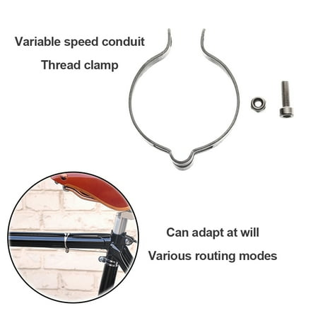 Brake Line Clamp Hollow out Design Good Fixation Steel Material Wire ...