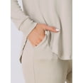 DARING DIVA Women's 2 Pcs Travel Sweatsuits Outfit Knit Loungewear Set ...