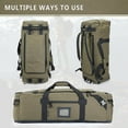 105l Large Duffel Bag For Travel, Gym & - Water Repellent Polyester ...