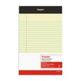 "Staples Legal Note Pads, 5"" x 8"", Narrow Ruled, Canary, 50 Sheets ...