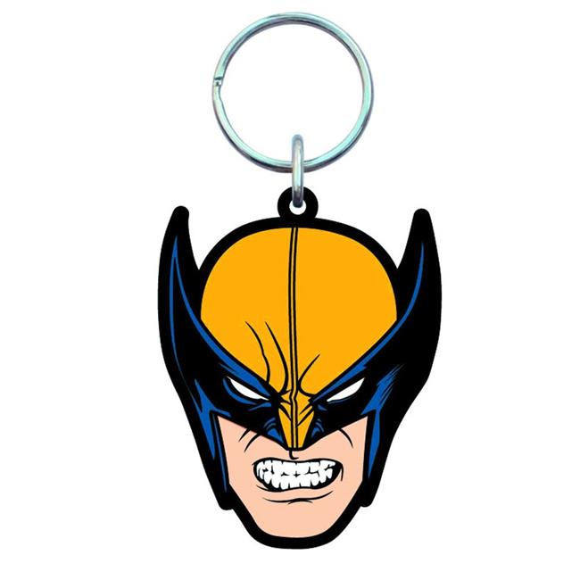 Wolverine - Marvel Soft Touch PVC Key Ring: (Head) - Walmart.com ...