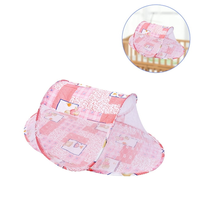Baby Mosquito Net,Bottomless Rotary Folding Crib Mosquito Net for 0-5 ...