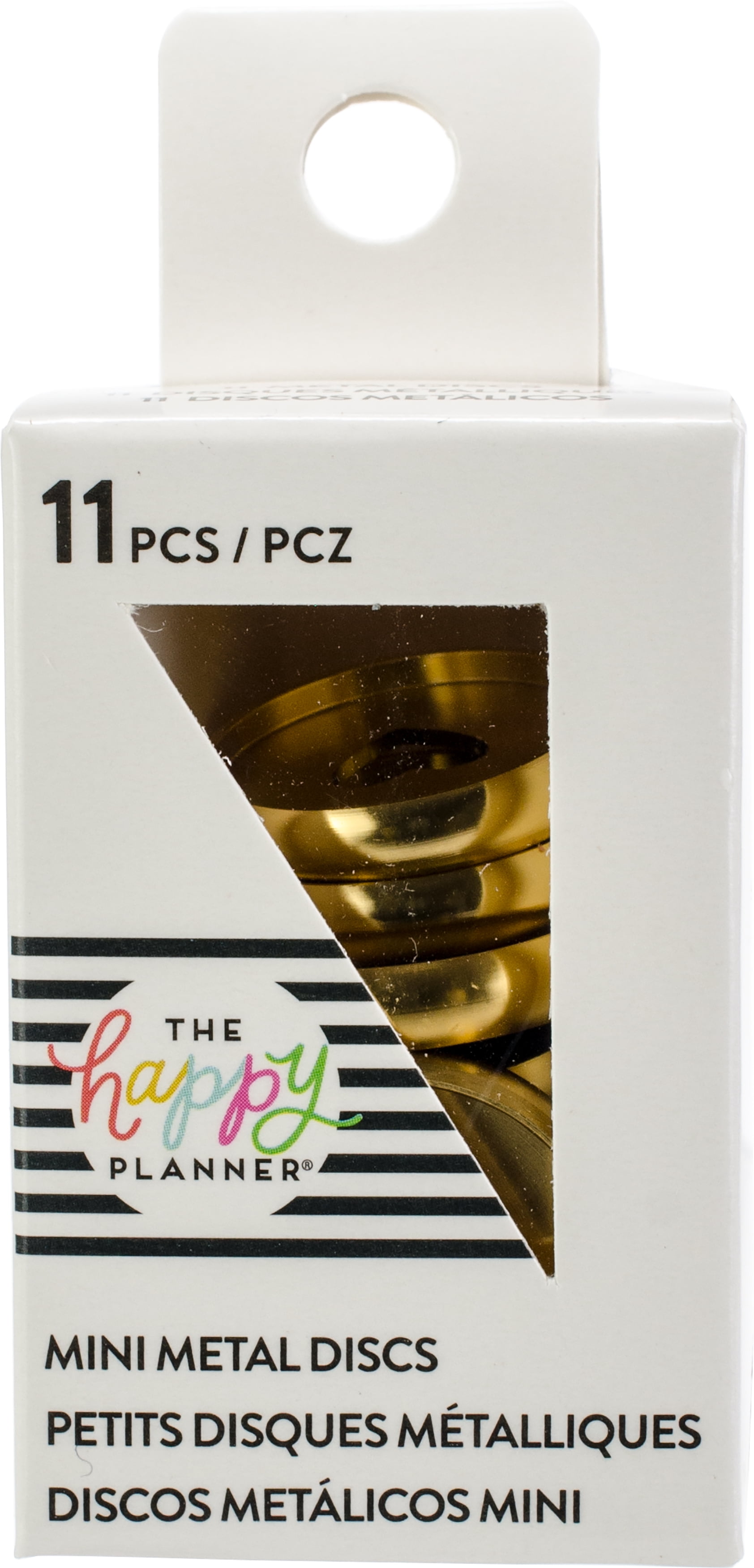 Happy Planner Mini Metal Expander Discs 11/Pkg-Gold - Walmart.com