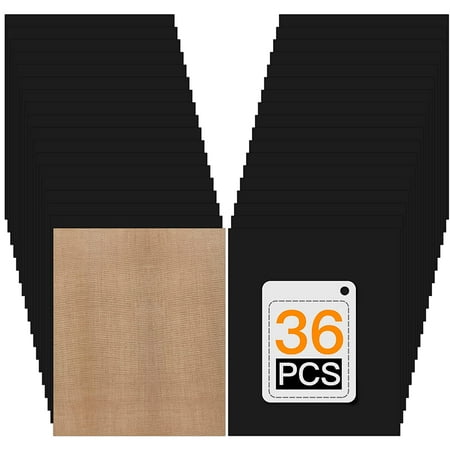 Black HTV Heat Transfer Vinyl Bundle: 36 Pack 12" x 10" Black Iron on ...