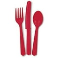 Red Cutlery Set - Party Supplies - Walmart.com