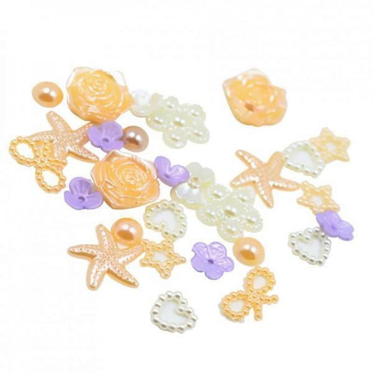 Perla color Mezclado Zulema 50 piezas estilo DIY Embellecer Craft ...