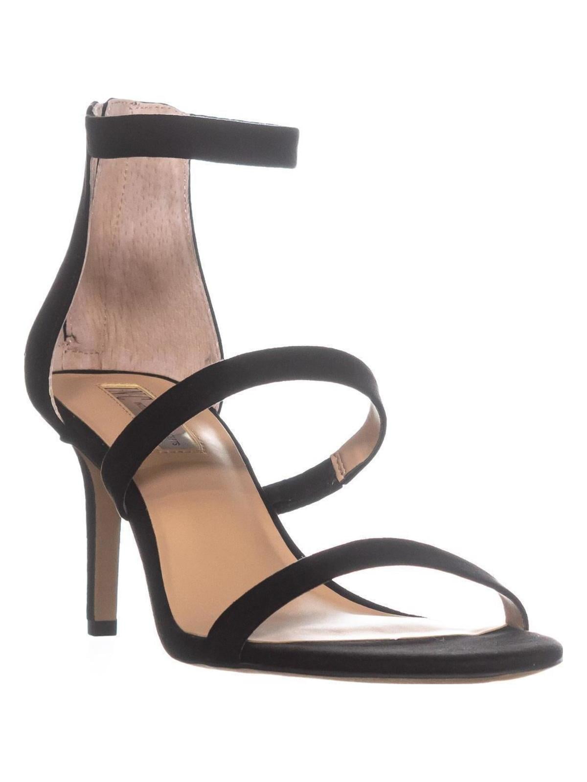 womens i35 lavonn ankle strap zip up sandals, black - Walmart.com