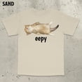CLOTEX Eepy Cat Sleepy Cat Humor Meme Graphic T-Shirt, Sand L - Walmart.com