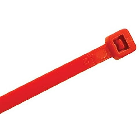 Red Zip Ties - 8\u2 d Inch Long - 50 Lbs Tensile Strength - Pcs/Pack ...