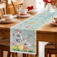 Bunny Easter Table Runner 70 Inches Long Farmhouse Dress Scarves ...