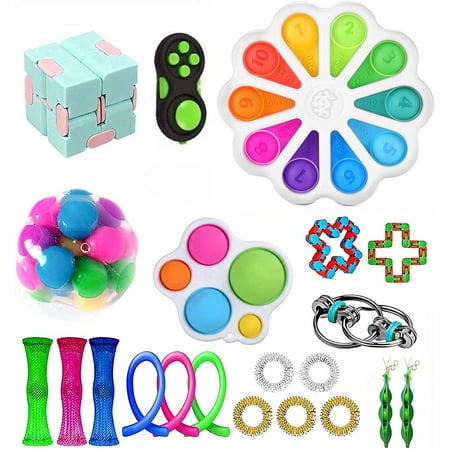 Fidget Toy Set, Cheap Sensory Fidget Toys Pack Figetget Toys Pack Figit ...
